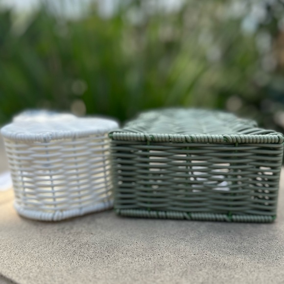 Target | Holiday | Target Christmas 223 Wicker Snowman Tree Baskets Box ...